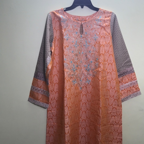 kurta | Dresses | Nwt Beech Tree Embroidered Laced Kurta | Poshmark